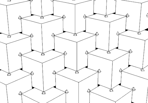 Cube op art sketchy GIF - Find on GIFER