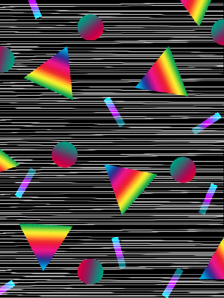 GIF gradient triangle 90s fashion - animated GIF on GIFER