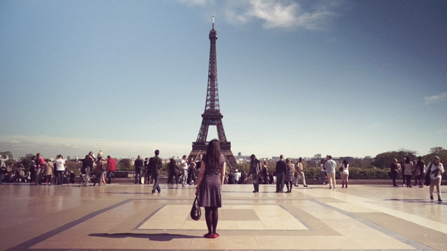 GIF paris cinemagraph traveling - animated GIF on GIFER