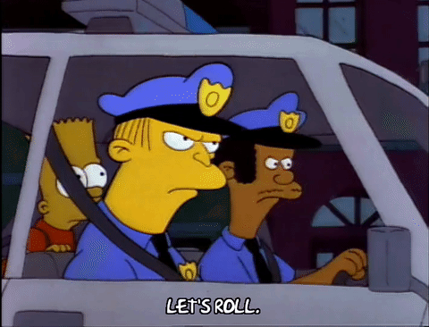 Determined police car season 3 GIF - Find on GIFER