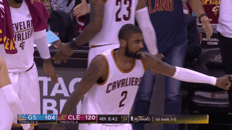Cleveland cavaliers kyrie irving GIF - Find on GIFER