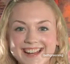 GIF smile beth greene emily kinney - animated GIF on GIFER