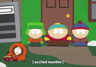 Eric cartman stan marsh kyle broflovski GIF - Find on GIFER