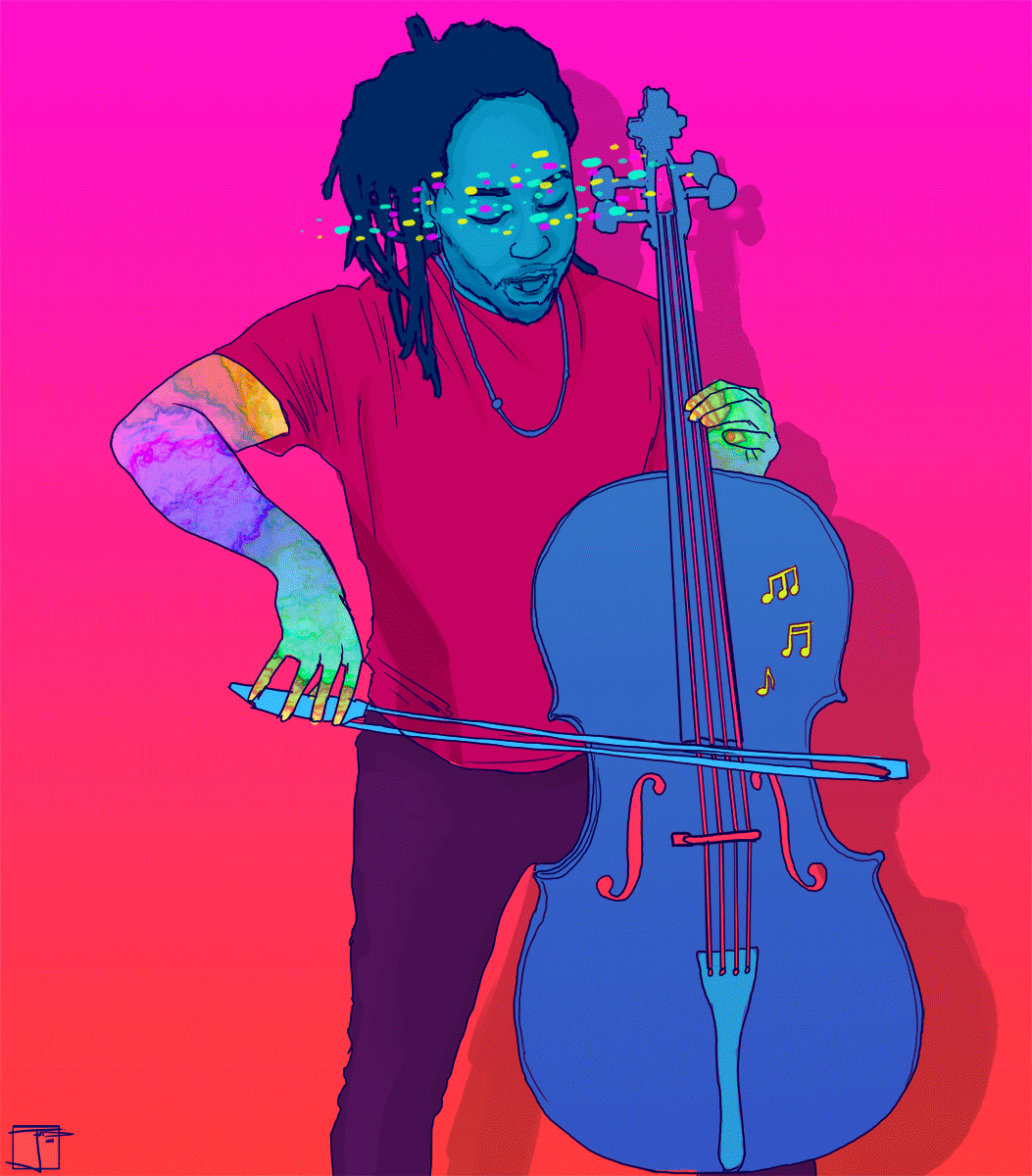 Good vibes cello music GIF - Find on GIFER