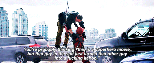 Deadpool marveledit wade wilson GIF - Find on GIFER