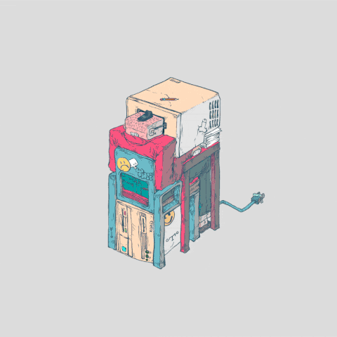 GIF character design - animated GIF on GIFER