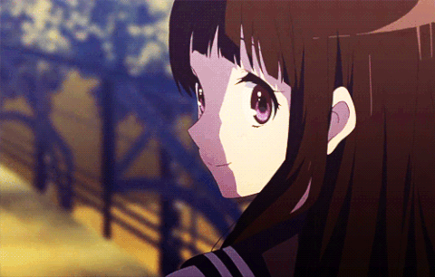 GIF chitanda eru - animated GIF on GIFER