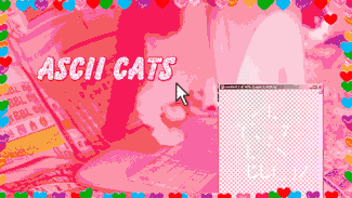 Cats 90s s ascii art GIF - Find on GIFER