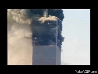 Twin Towers Collapse Gif