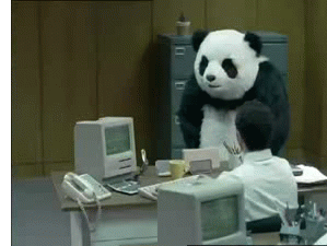 GIF reaction someone back - animated GIF on GIFER