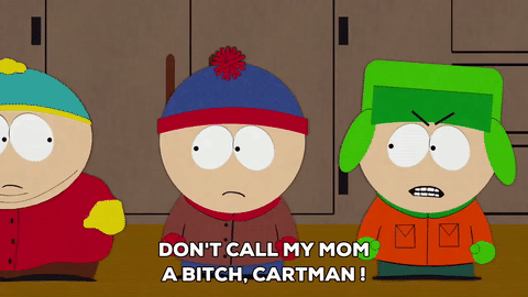 Angry stan marsh kyle broflovski GIF - Find on GIFER