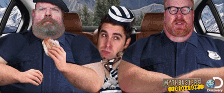 Mythbuster lol television GIF - Find on GIFER