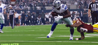 Tony Romo Interception Gif