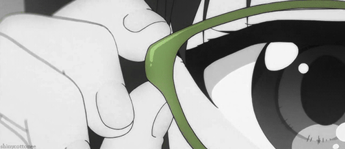 Color splash kyoukai no kanata megane GIF - Find on GIFER