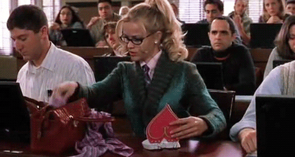 Legally blonde elle woods reese witherspoon GIF - Find on GIFER