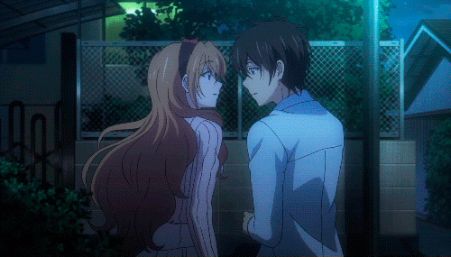 Anime couple GIF - Find on GIFER