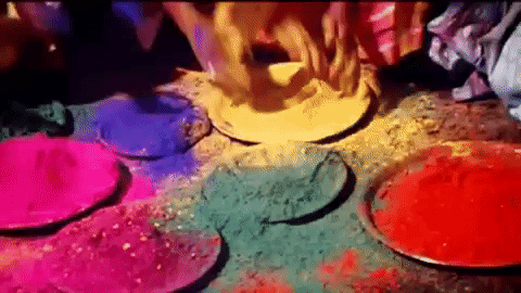 Holi sholay bollywood GIF - Find on GIFER