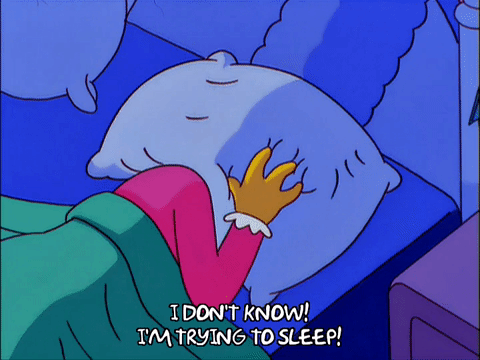 Sleep marge simpson episode 19 GIF - Find on GIFER