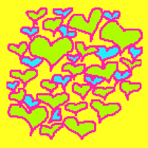 Pixel art bright love GIF on GIFER - by Shage