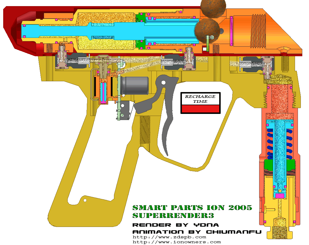 SP8 (basically an ion inside a Milsim body) has a leak through the bolt ...