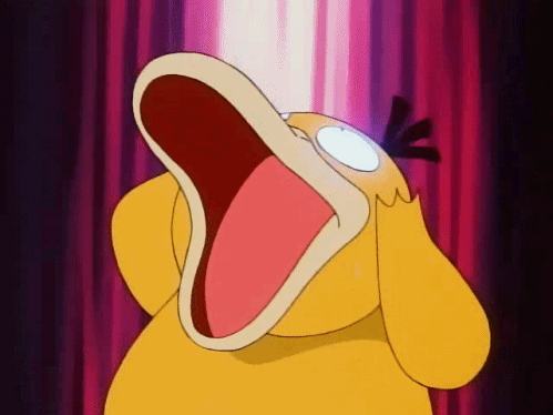 GIF psyduck anime pokemon - animated GIF on GIFER