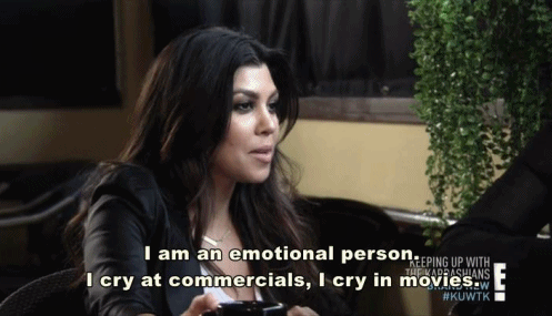 Reactions cry keeping up with the kardashians GIF - Find on GIFER
