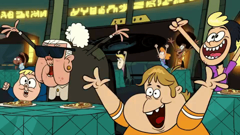 GIF reaction happy cartoon - animated GIF on GIFER