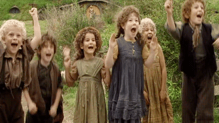 GIF happy wow yay - animated GIF on GIFER