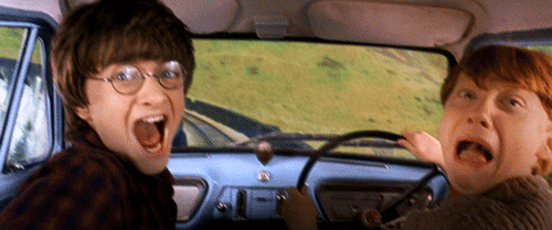 Harry potter ron weasley hogwarts GIF - Find on GIFER