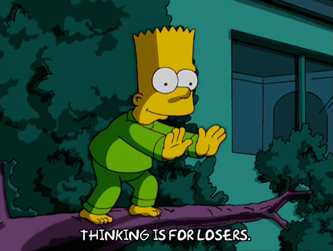 Bart simpson happy episode 4 GIF - Find on GIFER