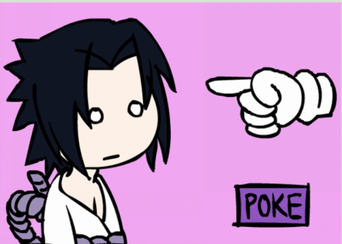 GIF poke - animated GIF on GIFER