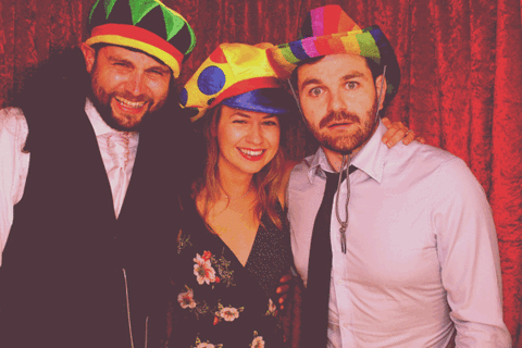 Fun wedding laughing GIF - Find on GIFER