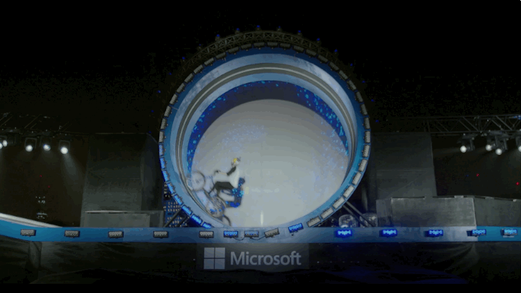 GIF perfect loop bmx microsoft - animated GIF on GIFER