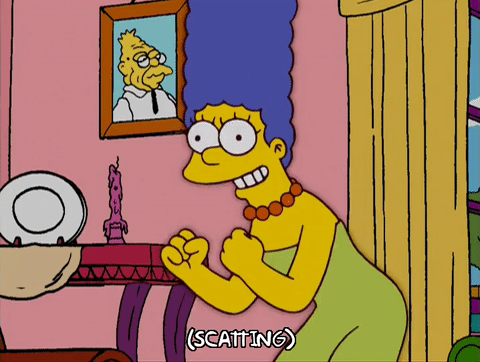 Singing marge simpson episode 3 GIF - Find on GIFER