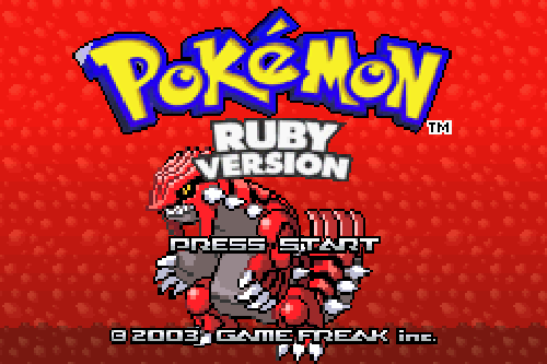 Groudon Ruby Sprite