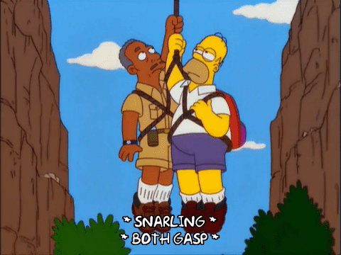 Homer simpson episode 7 scared GIF - Find on GIFER