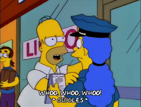 Funny homer simpson season 6 GIF - Find on GIFER