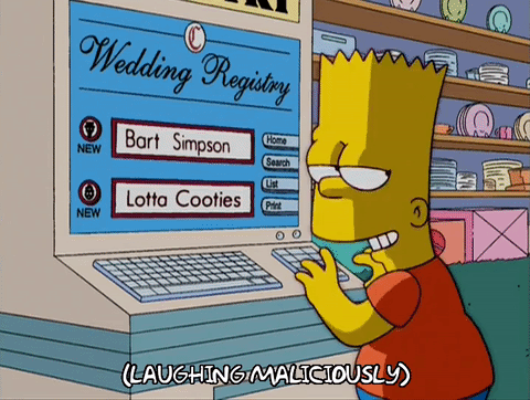 GIF bart simpson season 15 episode 16 - animated GIF on GIFER