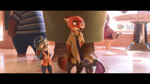 Nick wilde zootopia zootropolis GIF - Find on GIFER