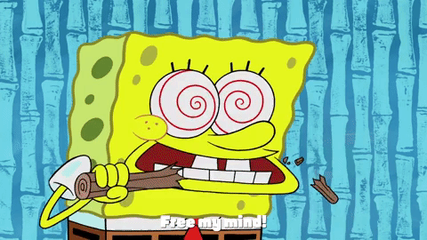 Spongebob Huilend Gezicht Gif