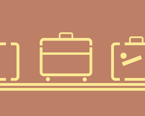 Travel luggage christina lu GIF - Find on GIFER