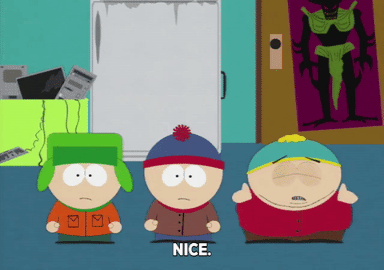 Happy eric cartman excited GIF - Find on GIFER