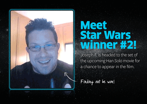 GIF star wars winner han solo - animated GIF on GIFER