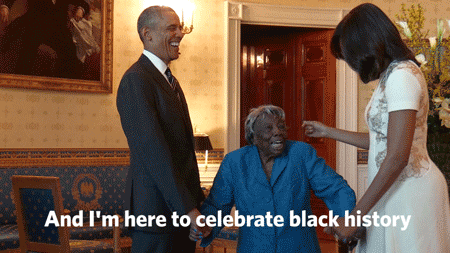 Black history month president barack obama first lady michelle obama ...