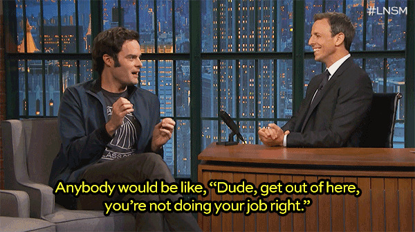 Snl celebs bill hader GIF - Find on GIFER