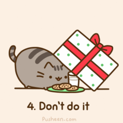 Christmas kitty santa claus GIF - Find on GIFER