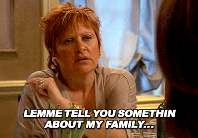 GIF caroline manzo family real housewives - animated GIF on GIFER
