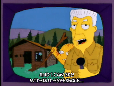 Season 4 episode 1 kent brockman GIF - Find on GIFER