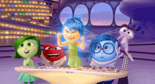 Happy inside out disney GIF - Find on GIFER