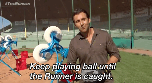Reaction baseball GIF - Find on GIFER